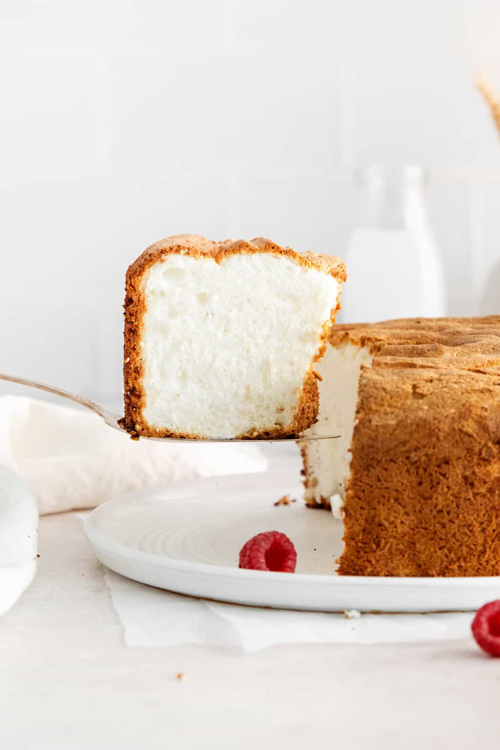 The Best Angel Food Cake Recipe l A Farmgirl's Dabbles
