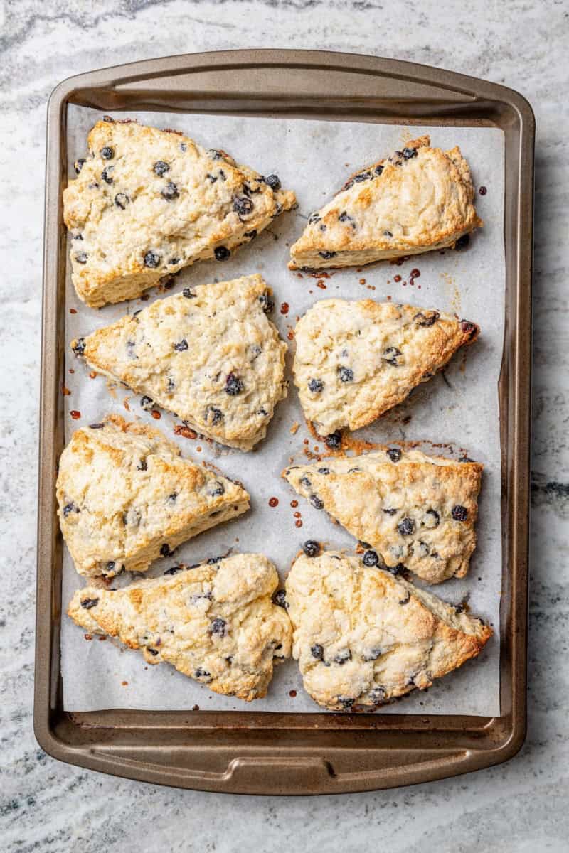 Blueberry Scones | A Farmgirl's Dabbles