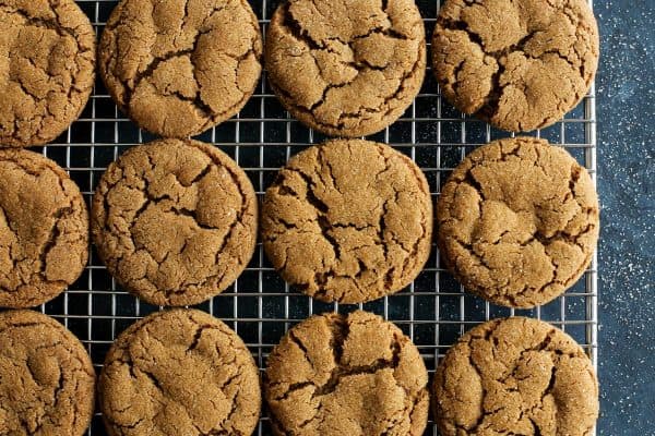 Chewy Ginger Molasses Cookies • a farmgirl's dabbles