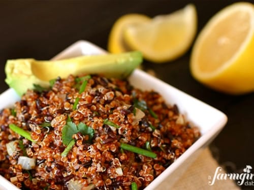 how to cook black quinoa in a rice cooker