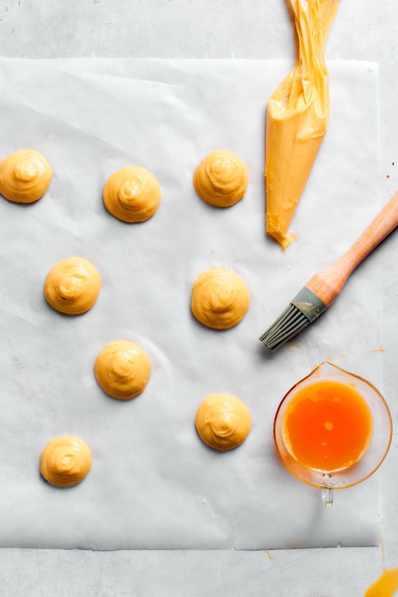 Mini Cream Puffs with Vanilla Pastry Cream - A Farmgirl's Dabbles
