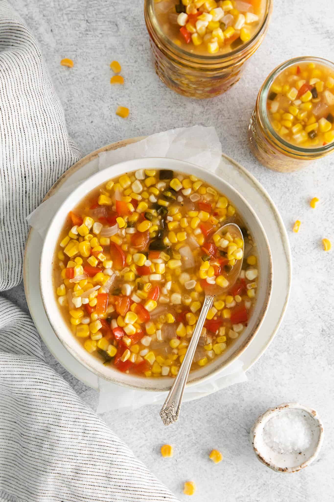 Zesty Sweet Corn Relish | A Farmgirl's Dabbles