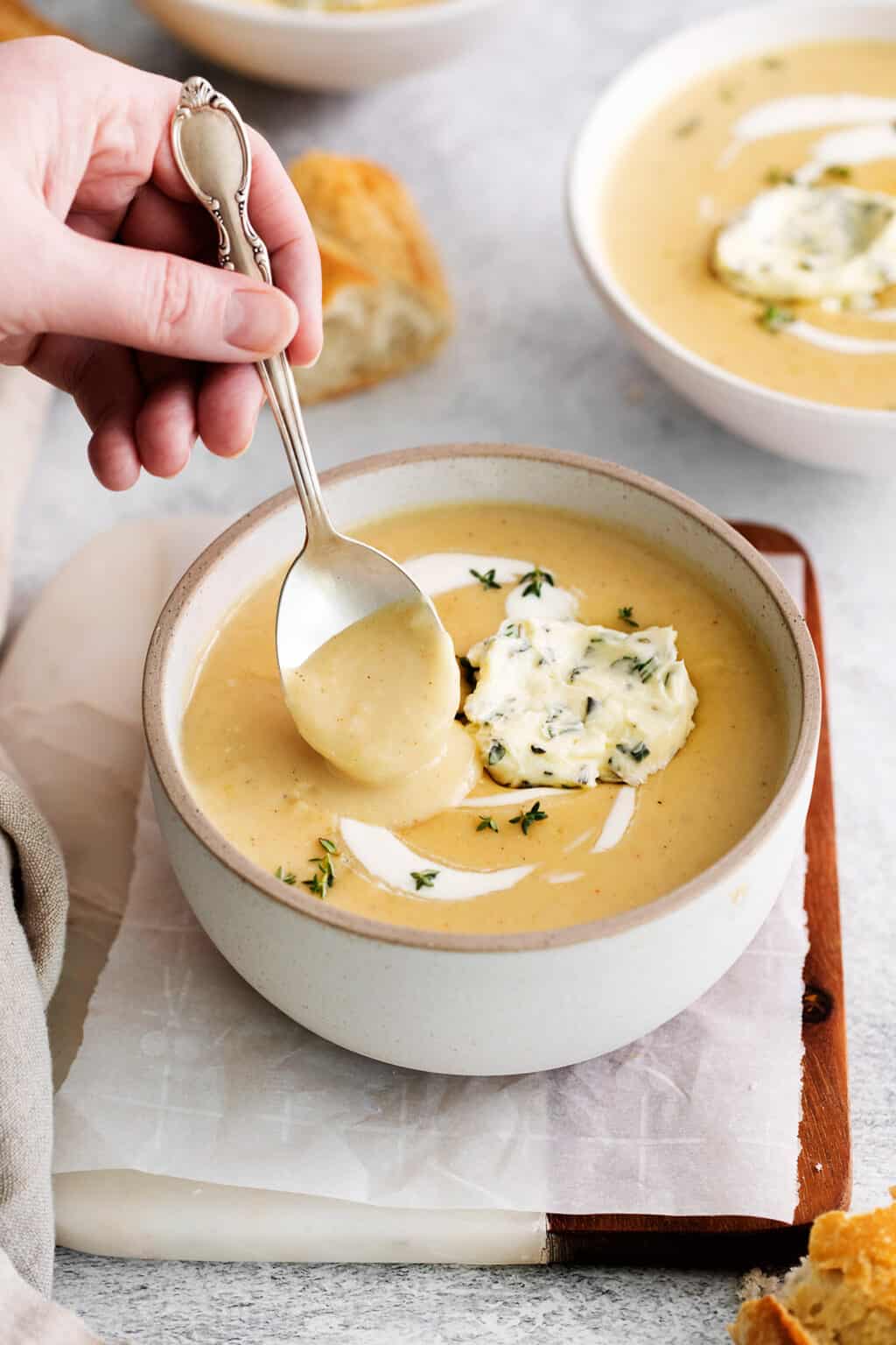 The Best Creamy Potato Soup Recipe l A Farmgirl's Dabbles