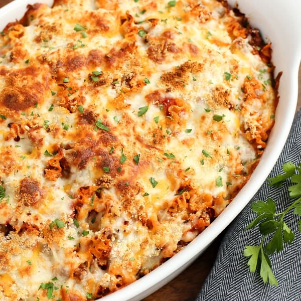 Spicy Lasagna Hotdish | a farmgirl's dabbles