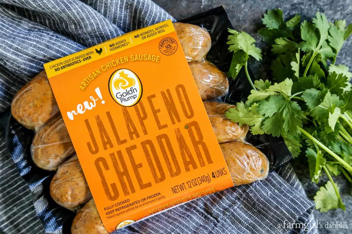 Grilled Jalapeno Cheddar Chicken Sausage Kebabs with Peppadews - A ...