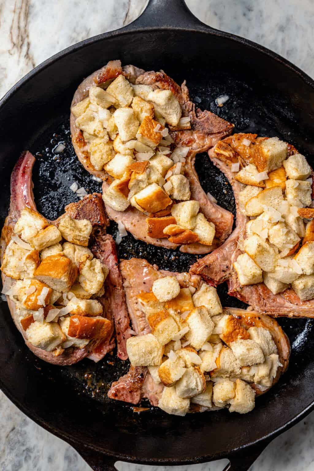 Pork Chops and Stuffing Recipe | A Farmgirl's Dabbles