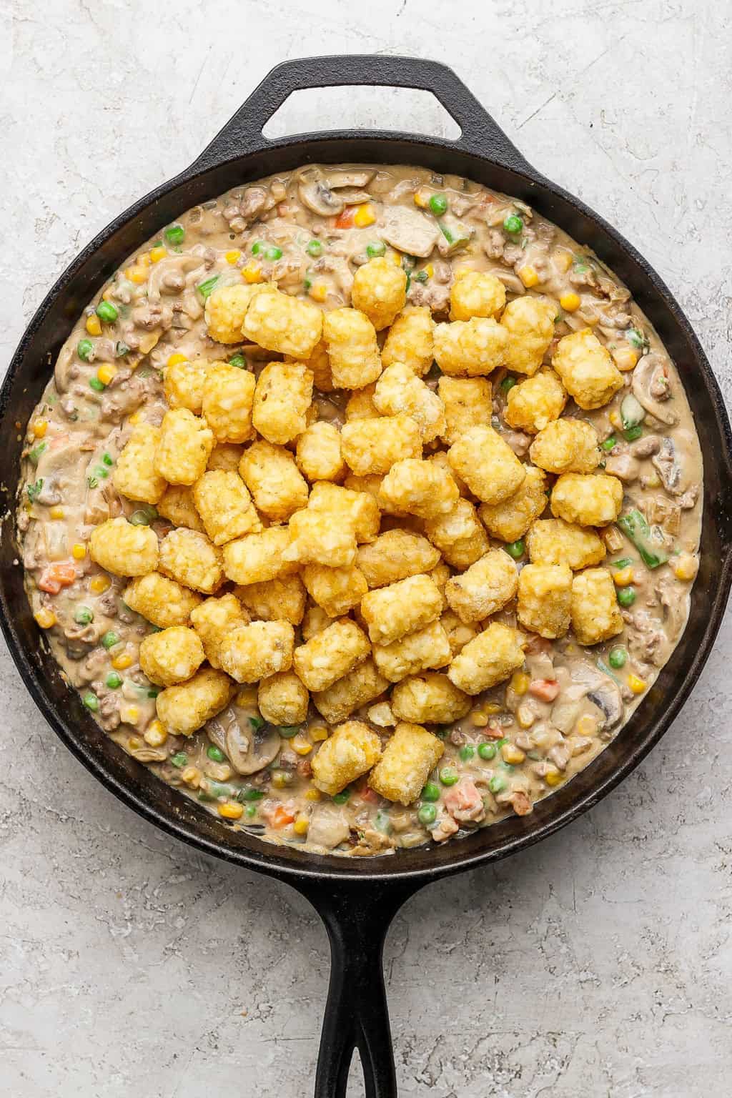 Tater Tot Hotdish | A Farmgirl's Dabbles