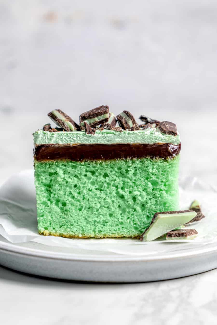 Grasshopper Cake | A Farmgirl's Dabbles