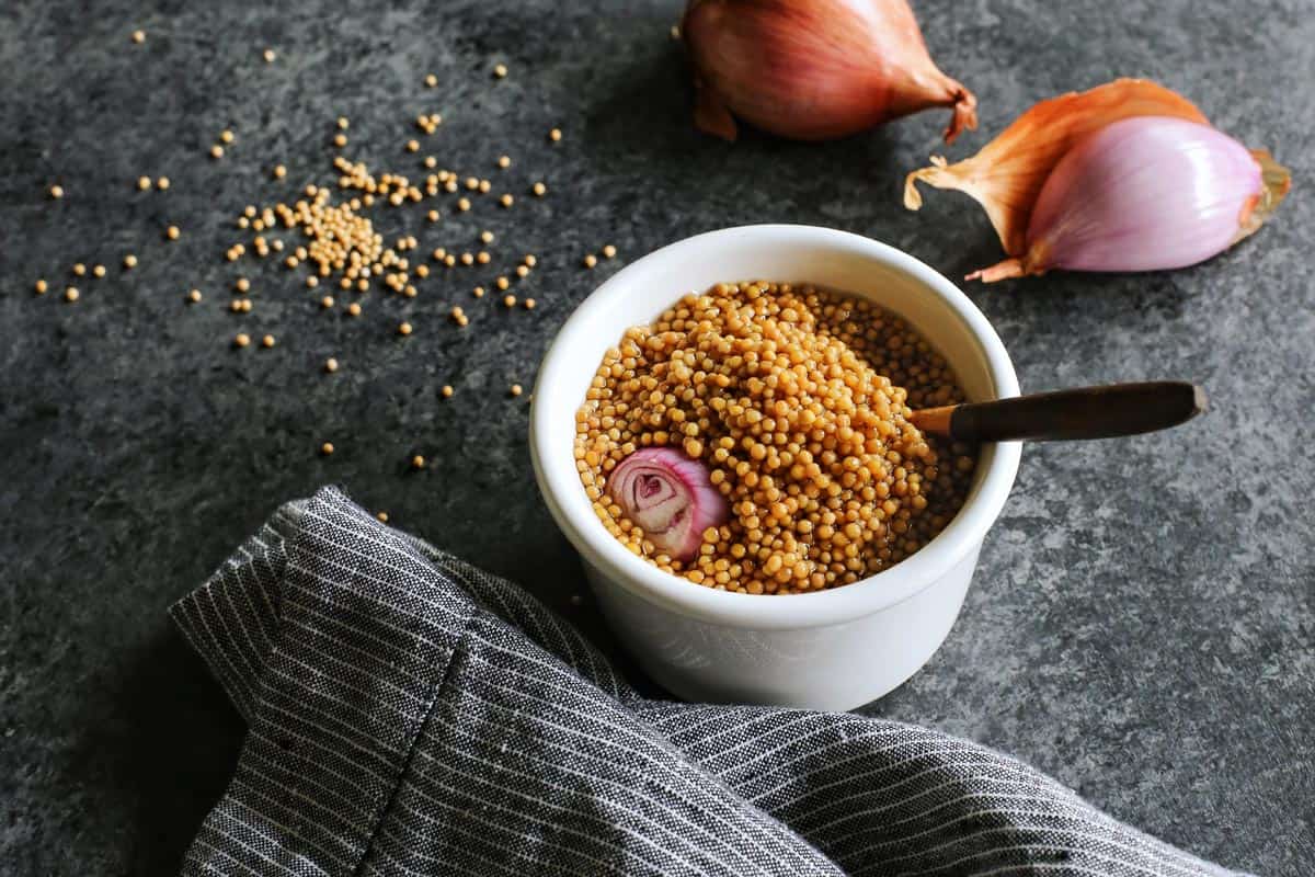 Pickled Mustard Seeds • easy recipe • a farmgirl's dabbles