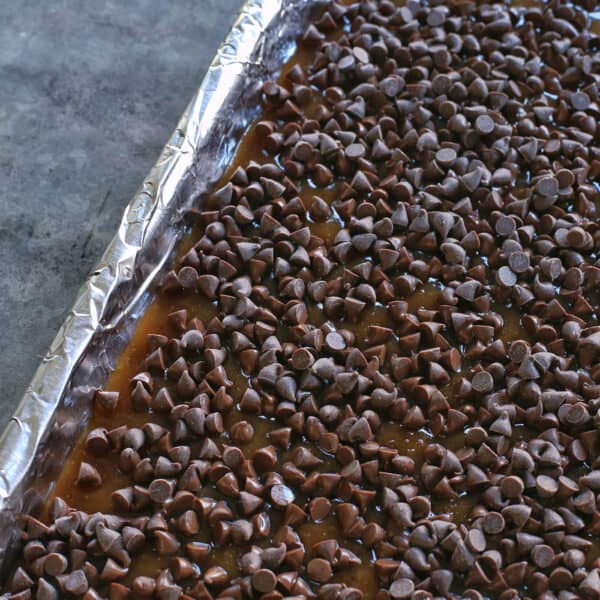 Easy Buttercrunch Toffee Recipe | A Farmgirl's Dabbles