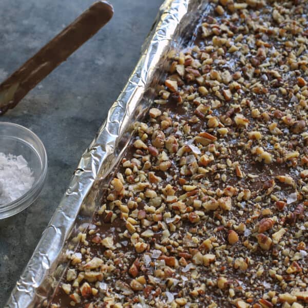 Easy Buttercrunch Toffee Recipe | A Farmgirl's Dabbles