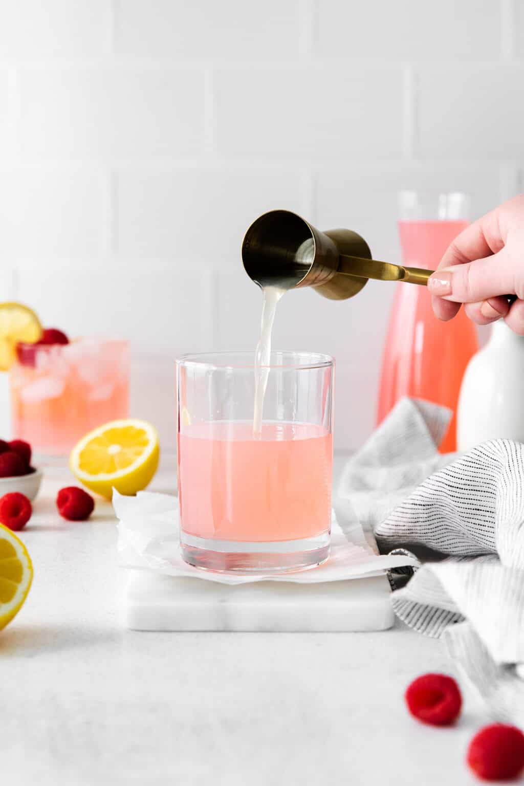 Pink Lemonade Margarita (Pink Senorita Cocktail) | A Farmgirl's Dabbles