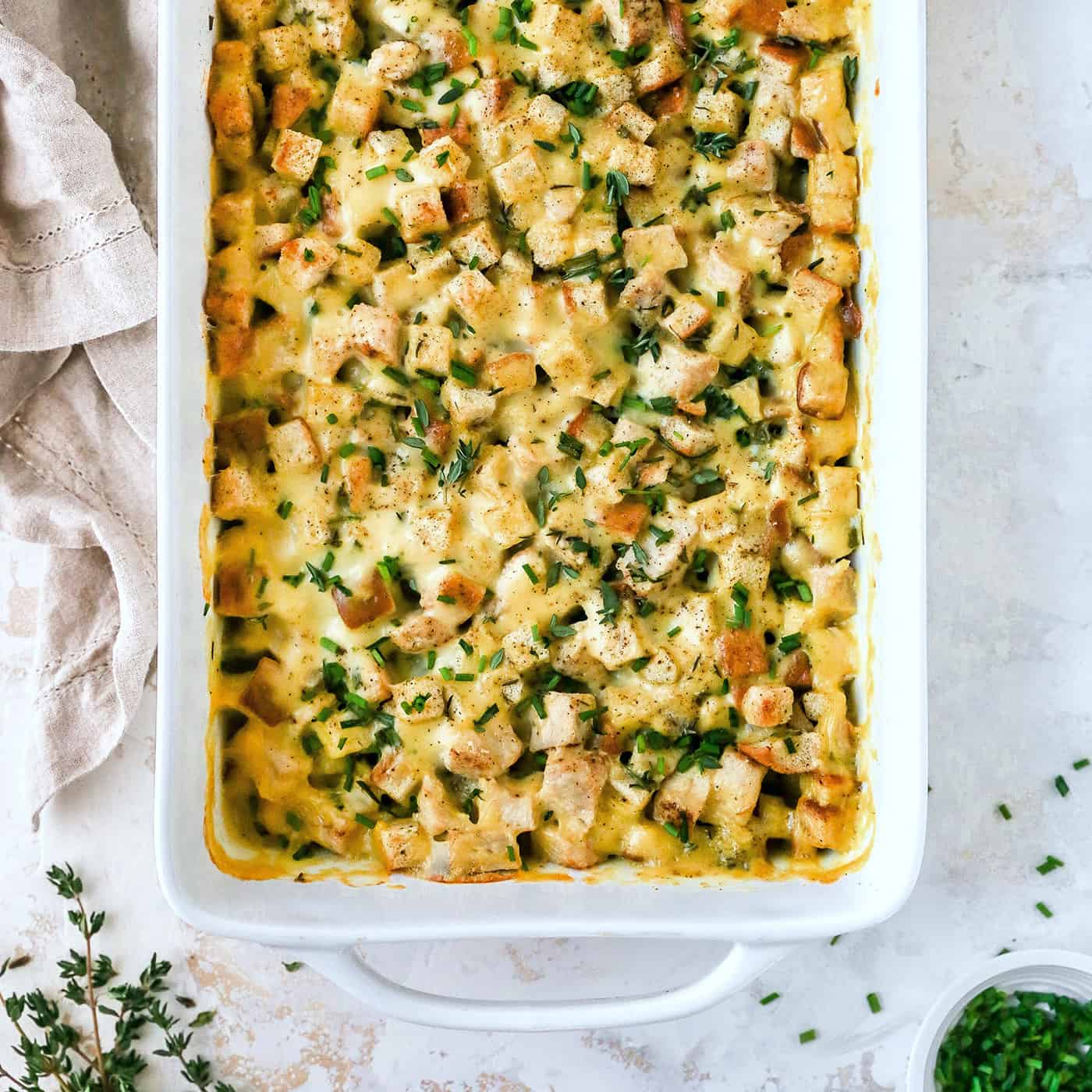 Leftover Turkey Casserole (Quick & Easy Recipe!)