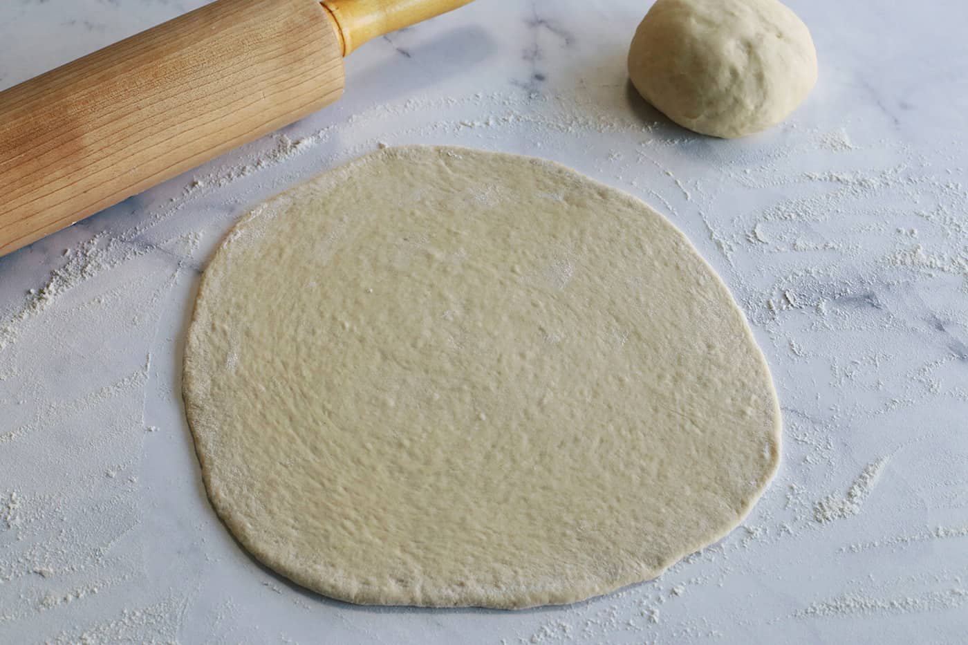 Thin Crust Pizza Dough Recipe - a farmgirl's dabbles