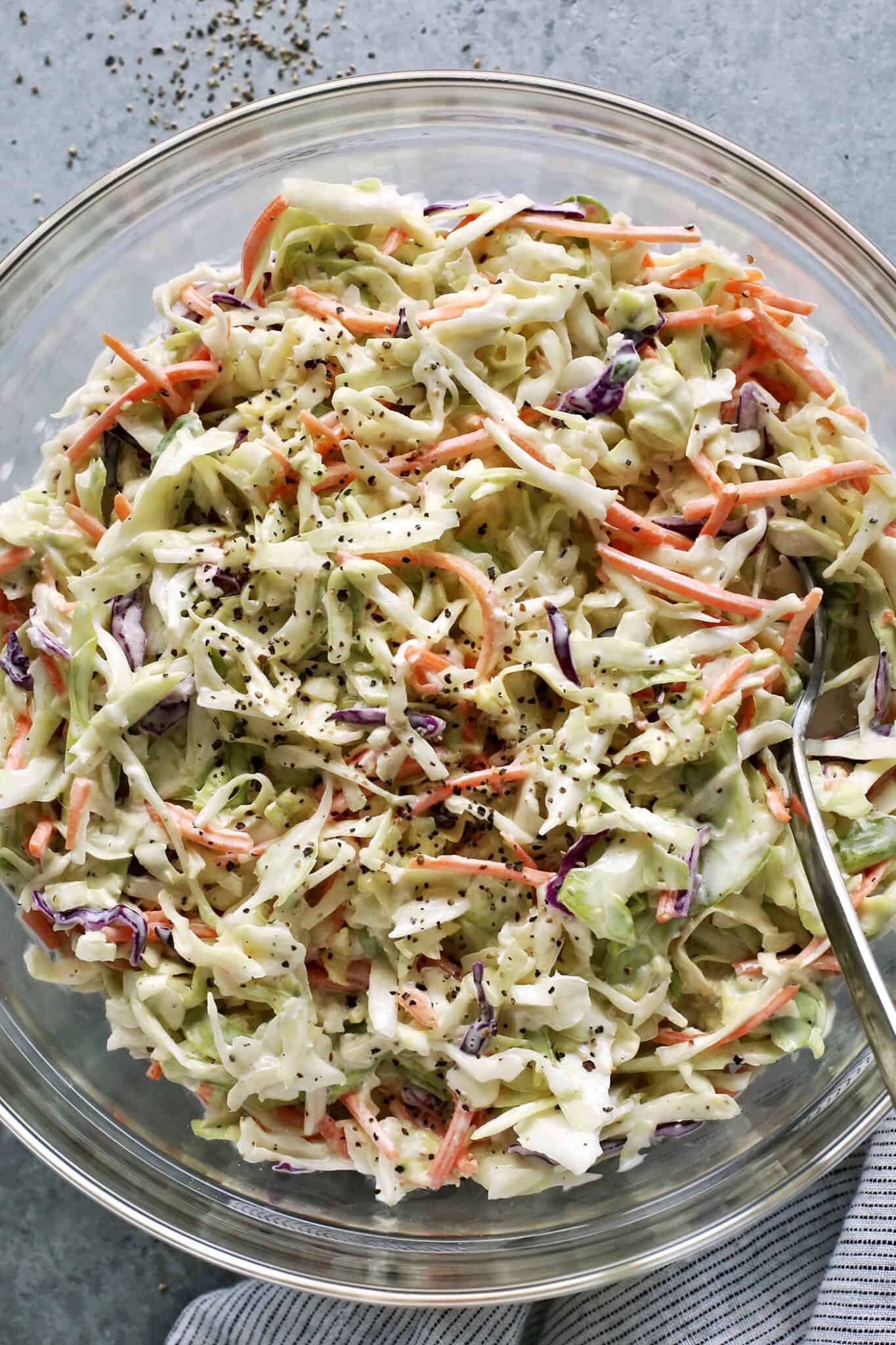 Easy Homemade Coleslaw Recipe | A Farmgirl's Dabbles