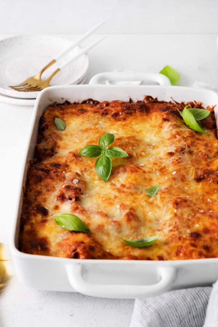 Classic Lasagna Recipe l A Farmgirl's Dabbles