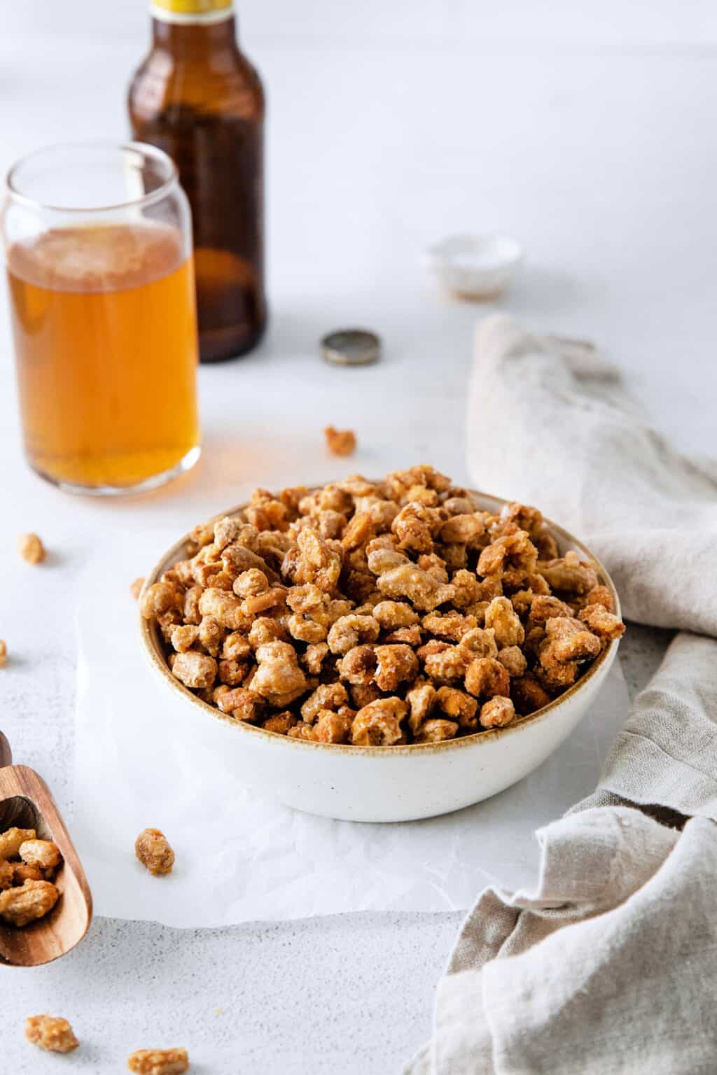 Easy Homemade Beer Nuts l A Farmgirl's Dabbles