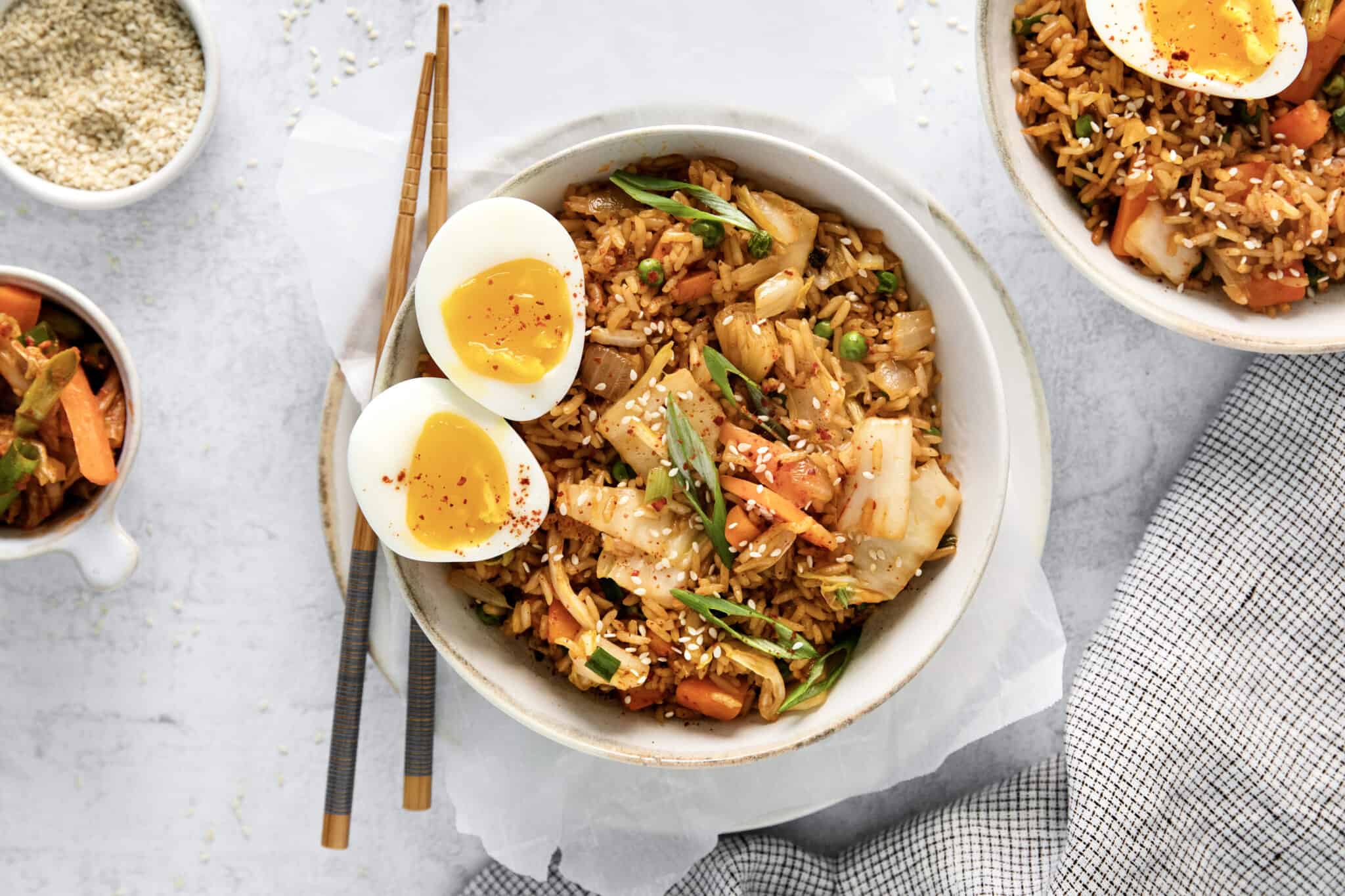 Easy Kimchi Fried Rice Recipe l A Farmgirl's Dabbles