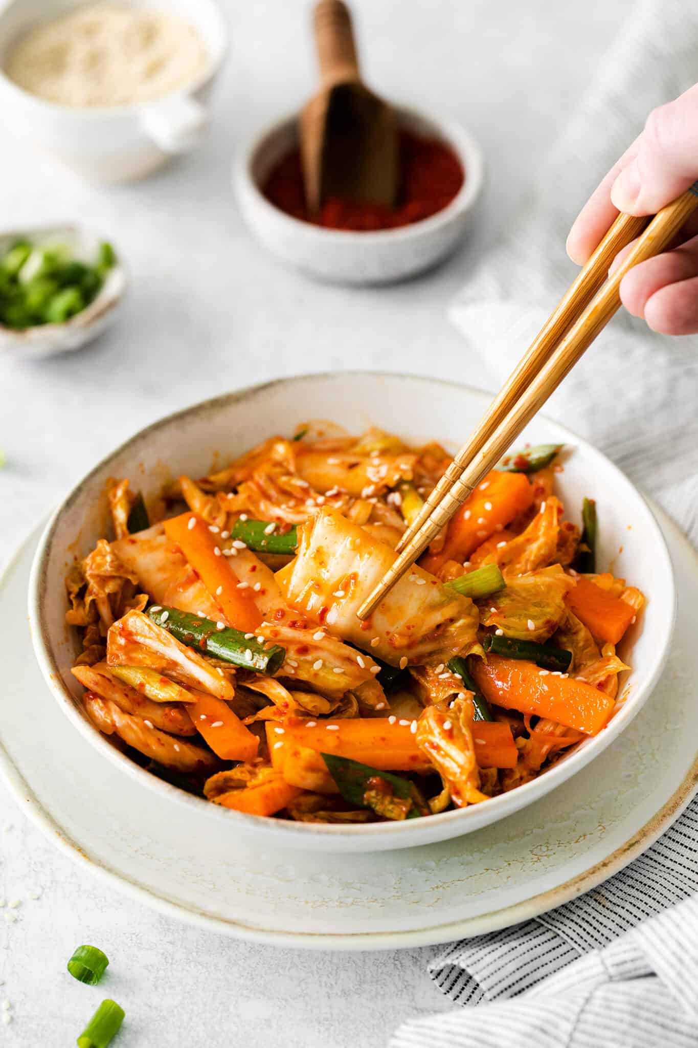 Quick Kimchi Recipe l A Farmgirl's Dabbles