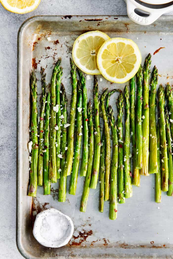 The Best Roasted Asparagus l A Farmgirl's Dabbles