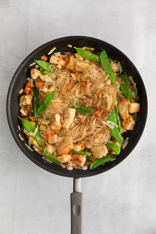 Easy Pad Woon Sen (Glass Noodle Stir Fry) l A Farmgirl's Dabbles