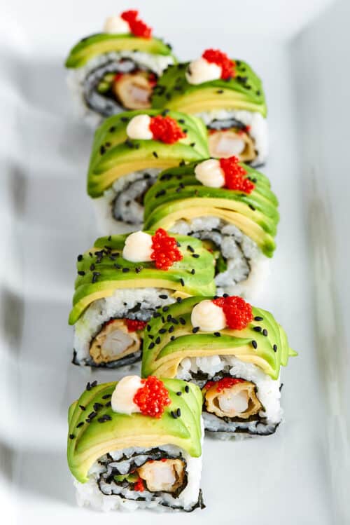 Easy Dragon Roll Recipe l A Farmgirl's Dabbles