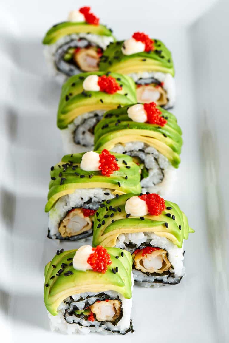 Easy Dragon Roll Recipe l A Farmgirl's Dabbles