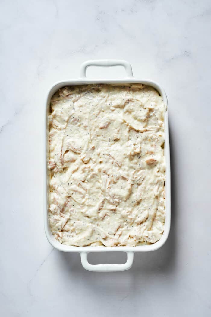 Easy Poppy Seed Chicken Casserole l a farmgirl's dabbles