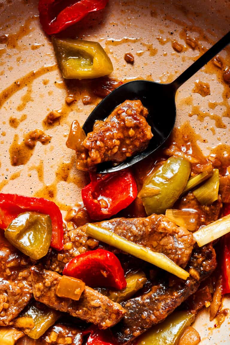 Easy Hunan Beef (Better Than Takeout!) l a farmgirl's dabbles