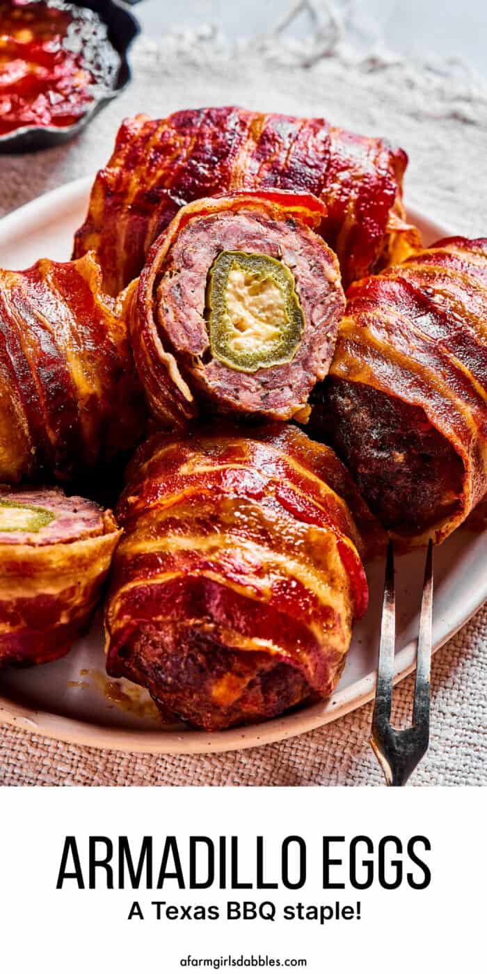 Easy Armadillo Eggs Recipe l A Farmgirl's Dabbles