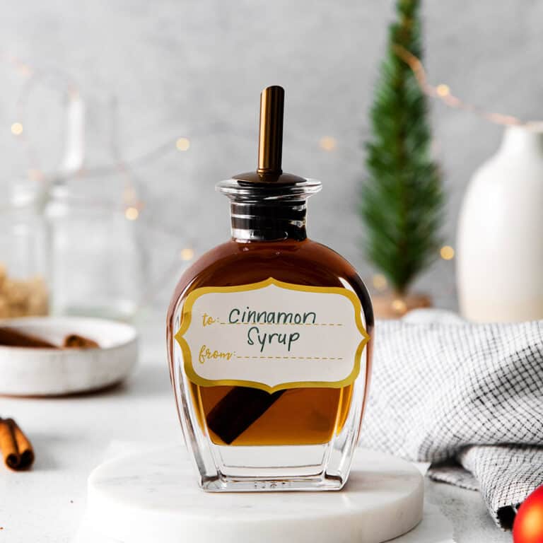 Cinnamon Simple Syrup l A Farmgirl's Dabbles