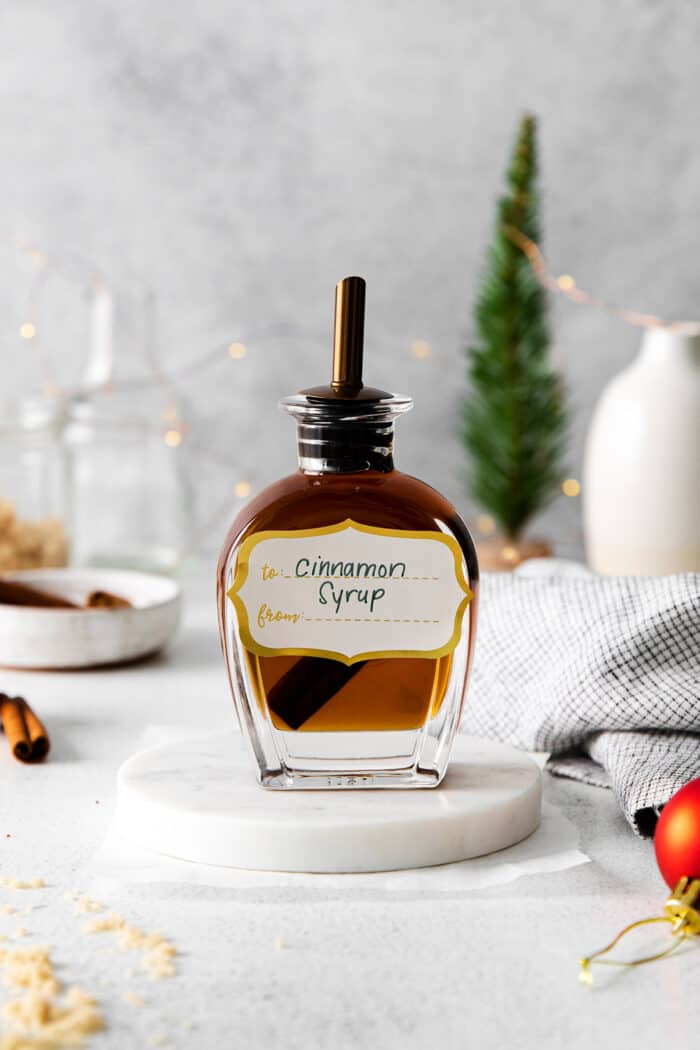Cinnamon Simple Syrup l A Farmgirl's Dabbles
