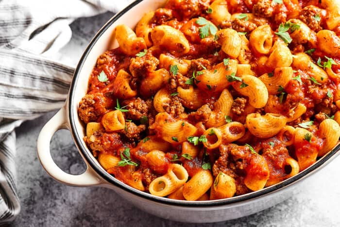 Easy Homemade Beefaroni l A Farmgirl's Dabbles