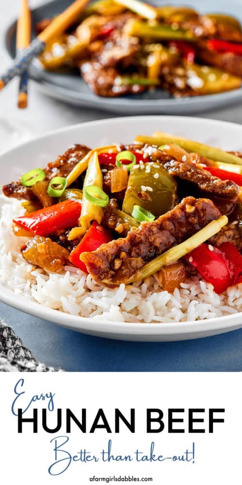 Easy Hunan Beef (Better Than Takeout!) l a farmgirl's dabbles