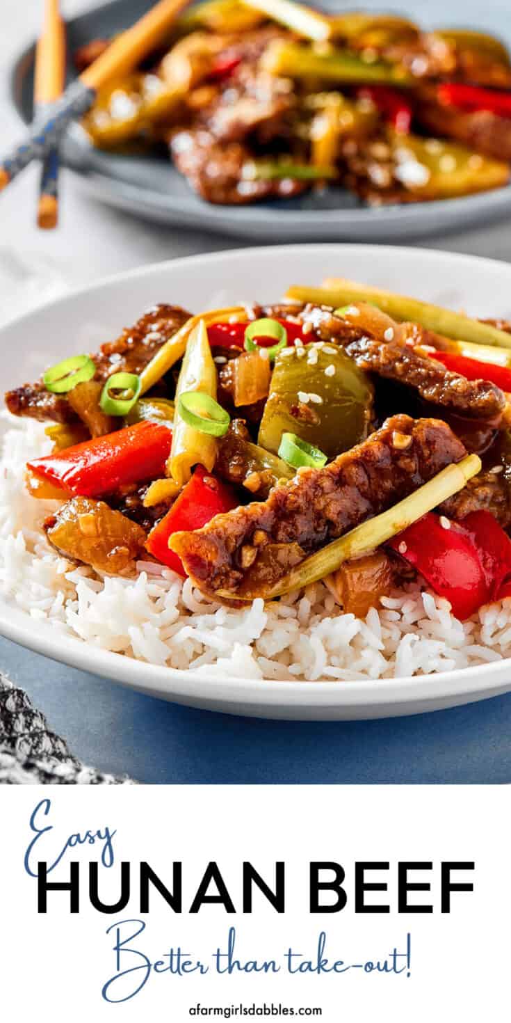 Easy Hunan Beef (Better Than Takeout!) l a farmgirl's dabbles