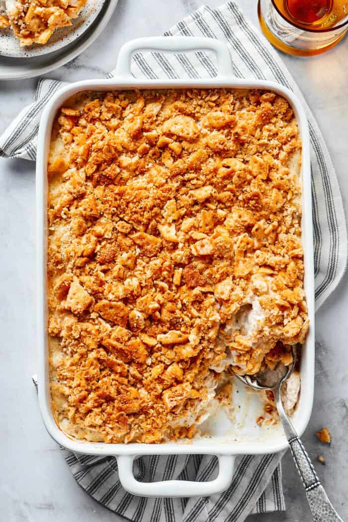 Easy Poppy Seed Chicken Casserole l a farmgirl's dabbles