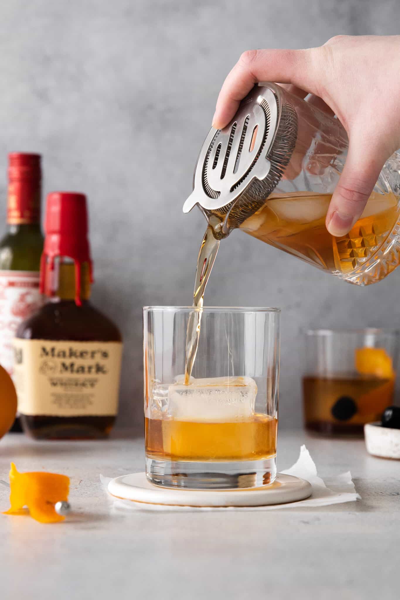 Classic Manhattan Cocktail Recipe l A Farmgirl's Dabbles