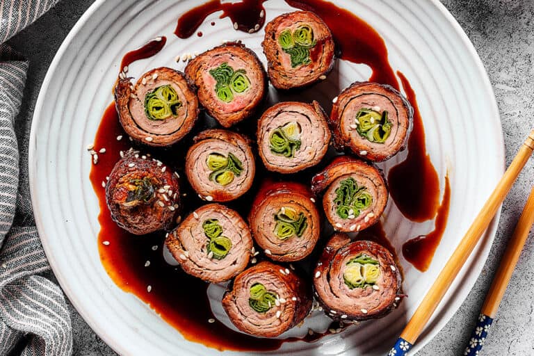 Beef Negimaki Recipe l A Farmgirl's Dabbles