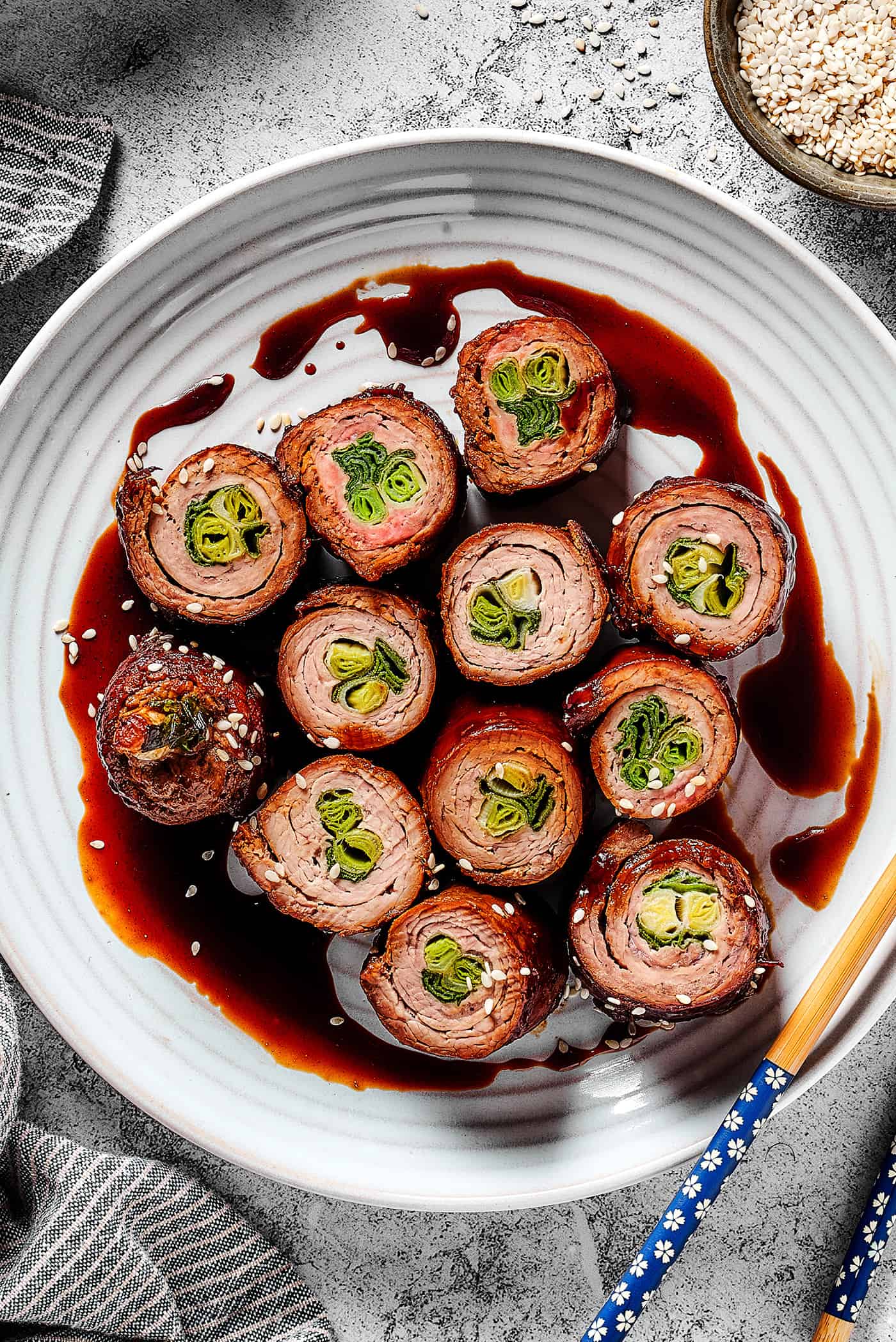 Beef Negimaki Recipe l A Farmgirl's Dabbles