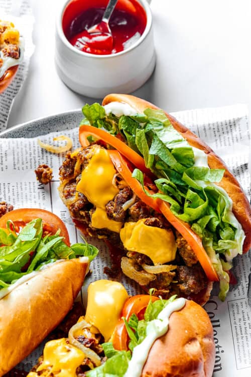 New York Chopped Cheese Sandwich l A Farmgirl's Dabbles