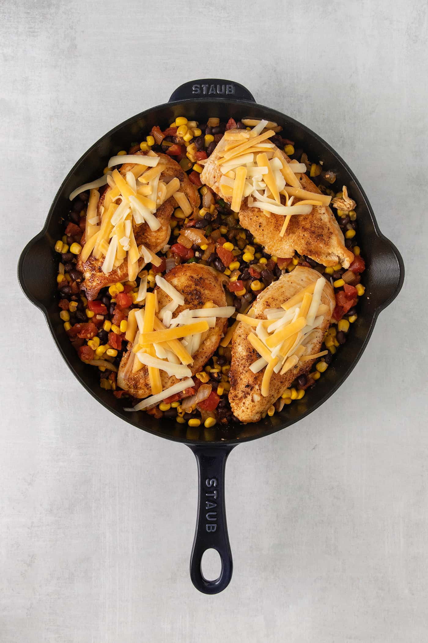 Easy Cowboy Chicken Skillet l A Farmgirl's Dabbles