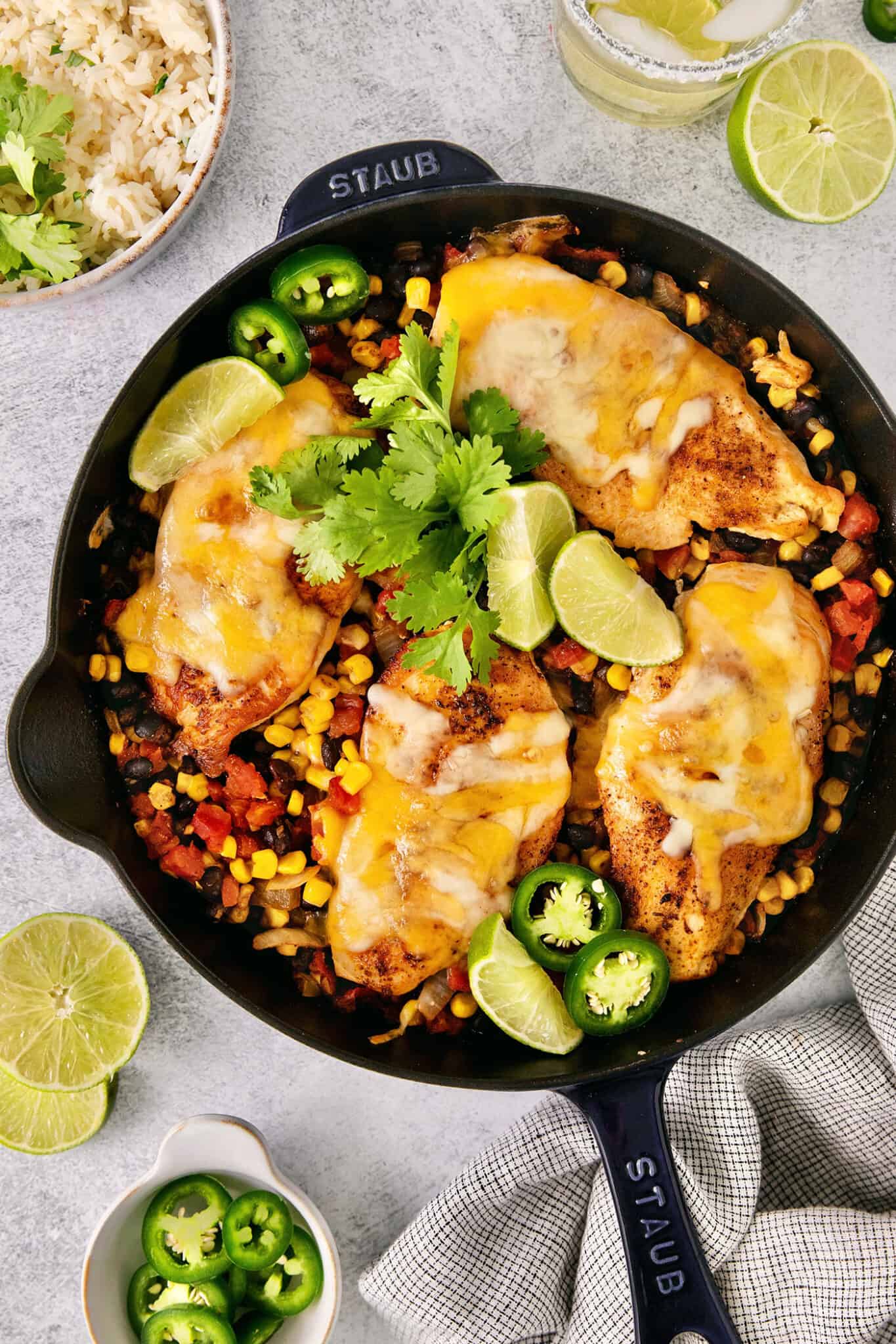 Easy Cowboy Chicken Skillet l A Farmgirl's Dabbles