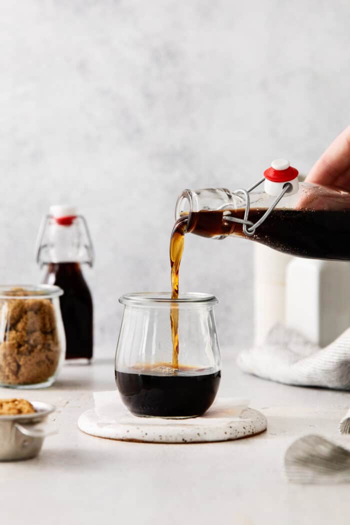 Easy Brown Sugar Syrup Recipe l A Farmgirl's Dabbles