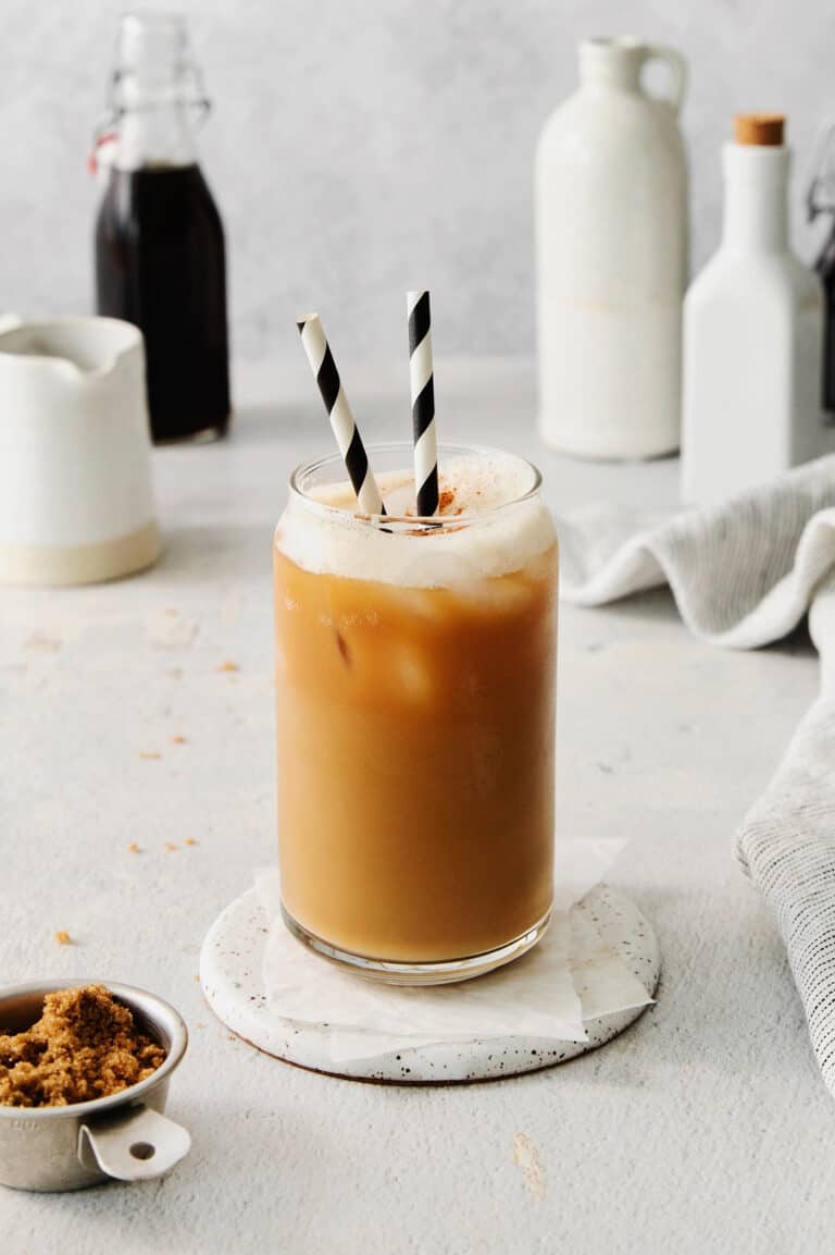Iced Brown Sugar Oatmilk Shaken Espresso (Starbucks Copycat)