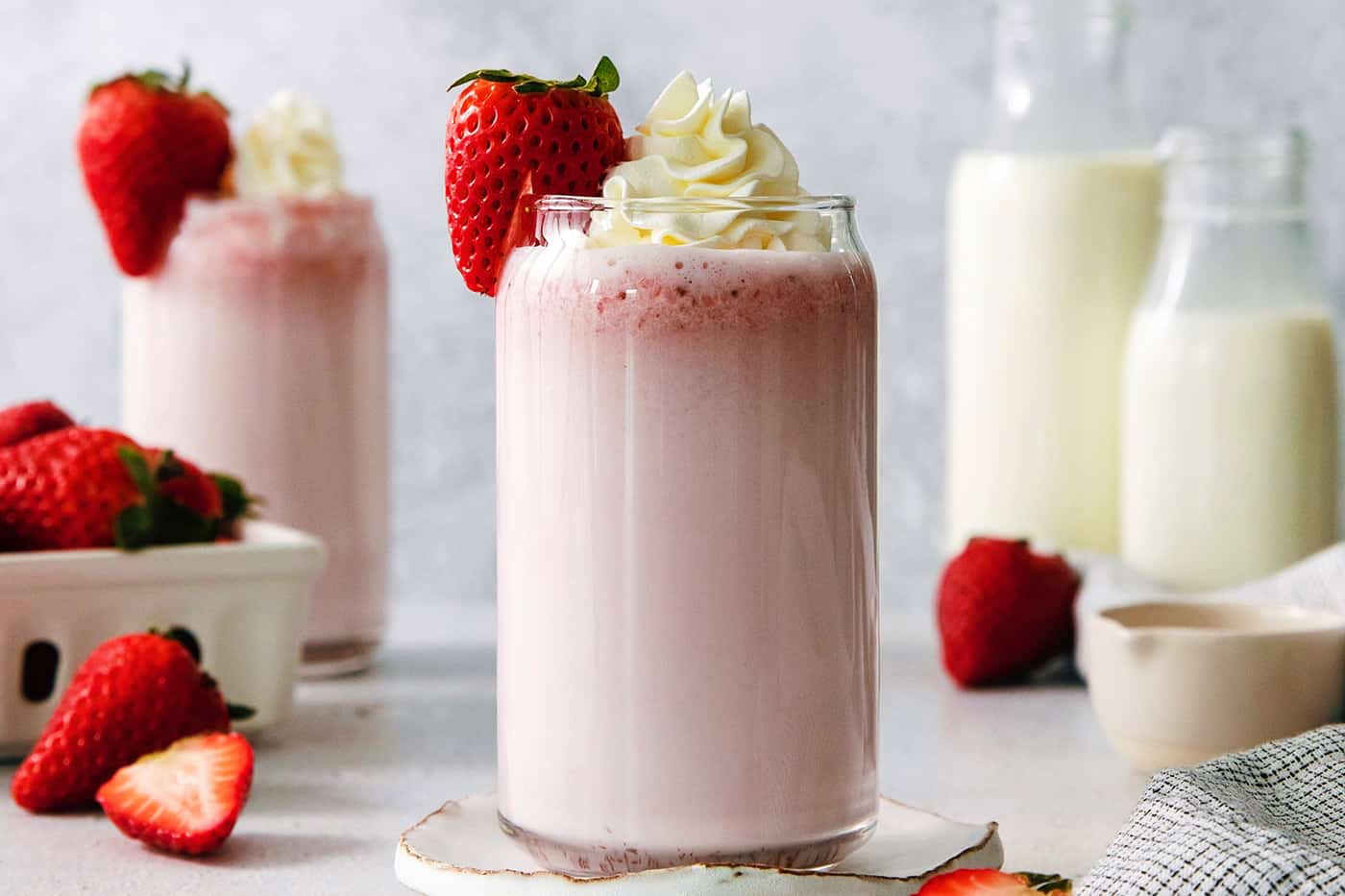 Strawberry Milk | A Farmgirl's Dabbles