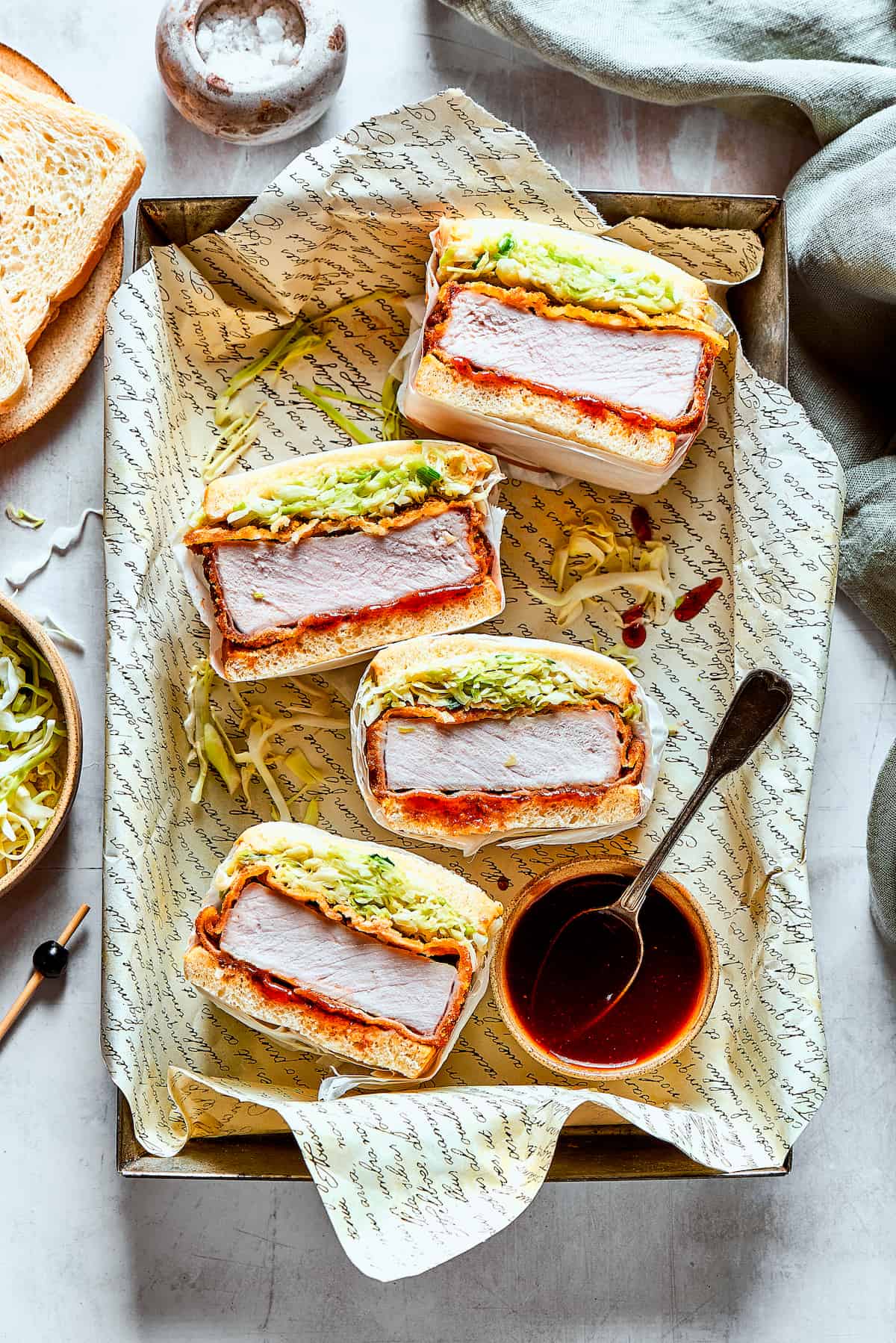 Katsu Sando (Crispy Pork Cutlet Sandwich)