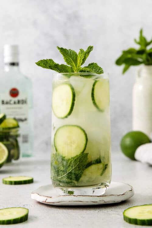 Cucumber Mojito | A Farmgirl's Dabbles