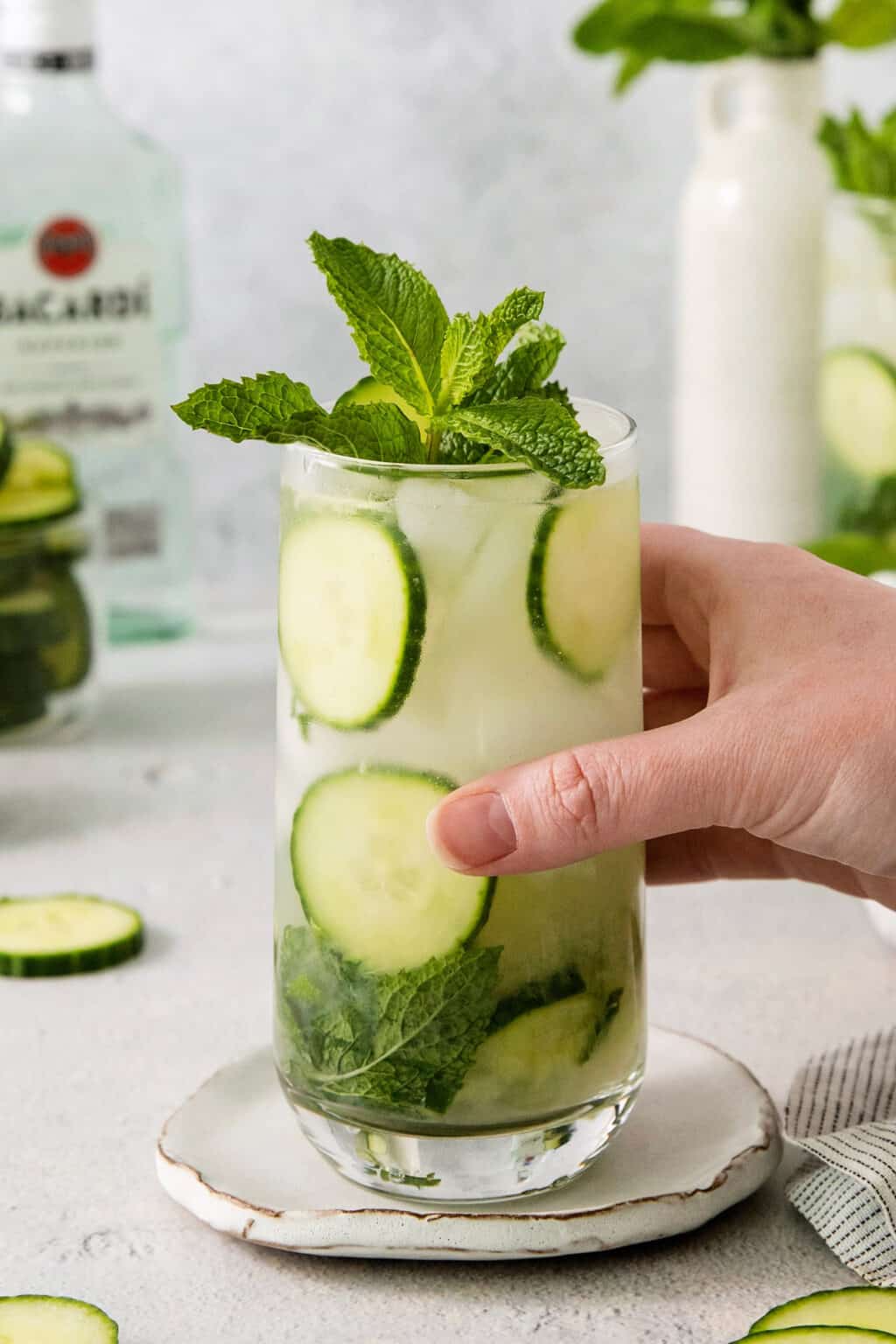Cucumber Mojito | A Farmgirl's Dabbles