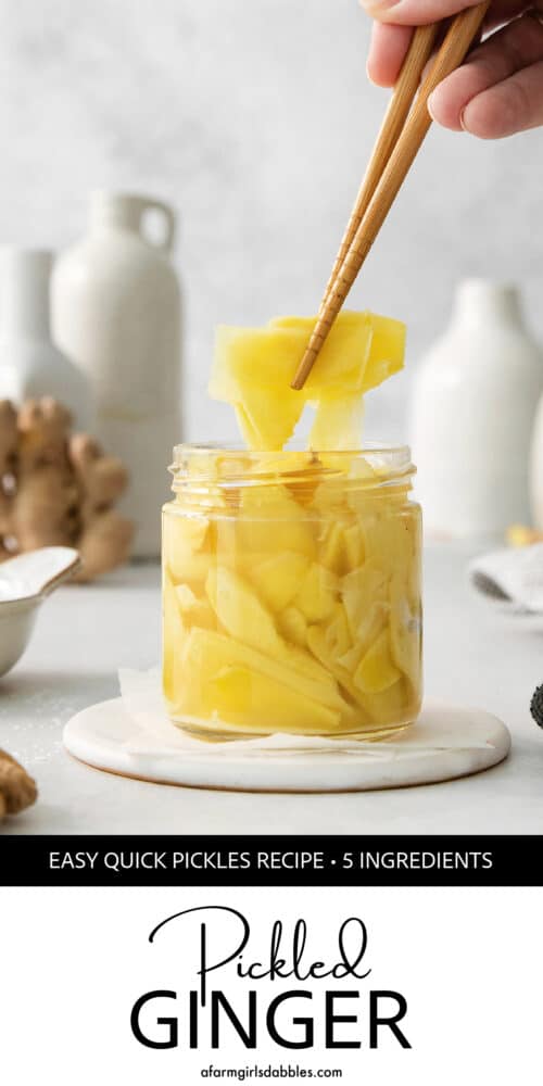 Pickled Ginger | A Farmgirl's Dabbles