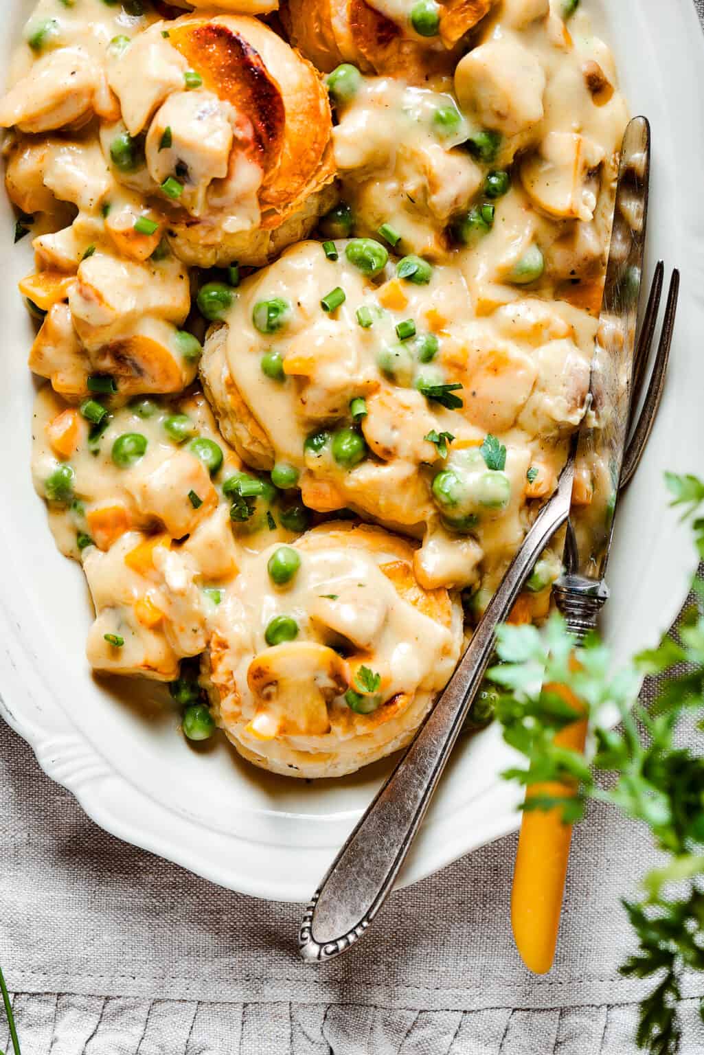 Turkey a La King Recipe | A Farmgirl's Dabbles